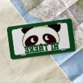 Hi there Panda License Plate | Zazzle