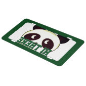 Hi there Panda License Plate | Zazzle