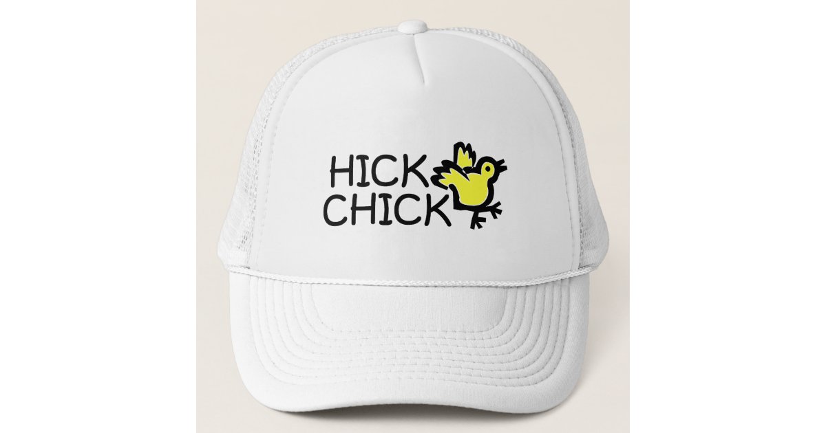 Hick Chick Ladies Trucker Style Hat | Zazzle
