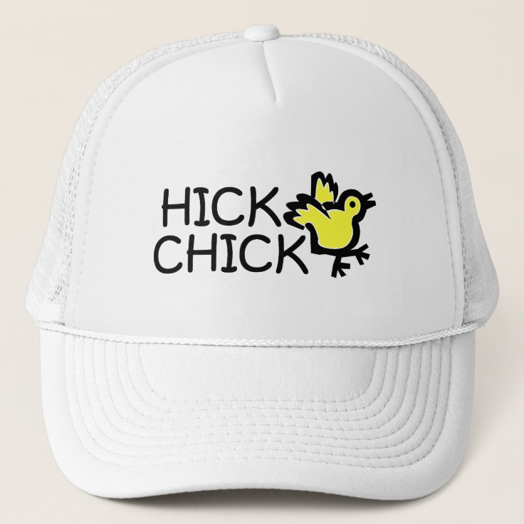 Hick Chick Ladies Trucker Style Hat | Zazzle