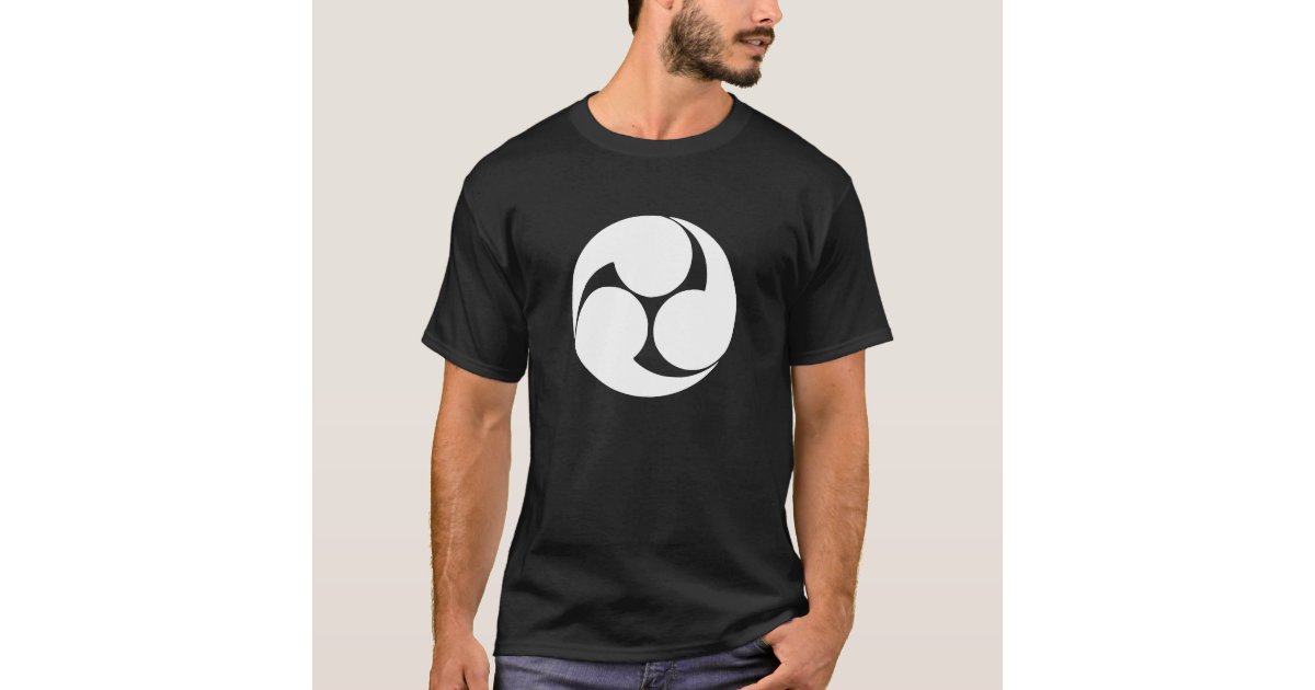Hidari-Gomon (Okinawa Mon) T-Shirt | Zazzle
