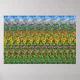 Hidden 3D Stereogram Poster - Butterfly Meadow | Zazzle
