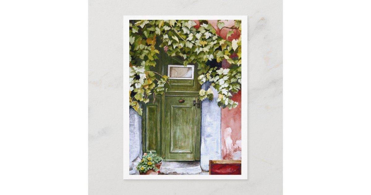 Hidden Door Postcard | Zazzle