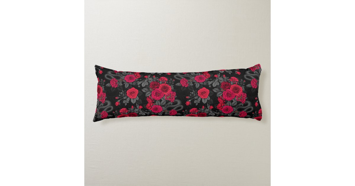 Hidden in the roses body pillow | Zazzle