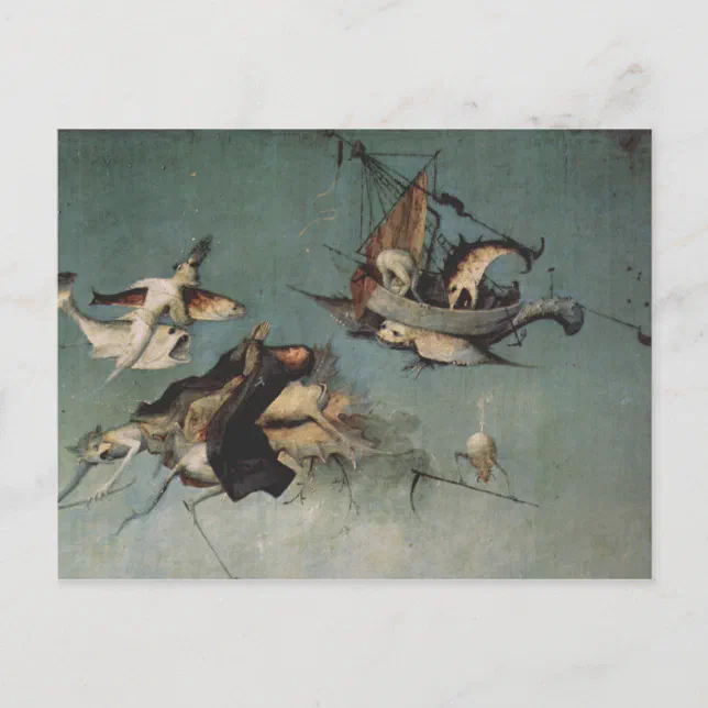 Hieronymus Bosch painting art Postcard | Zazzle