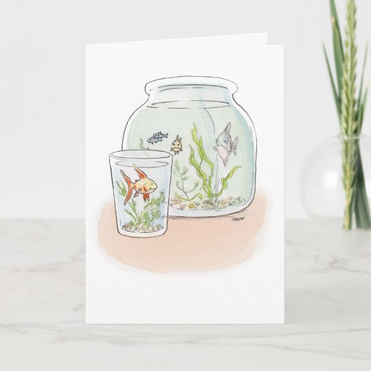 High-Achieving Fish Congratulations Card | Zazzle.com
