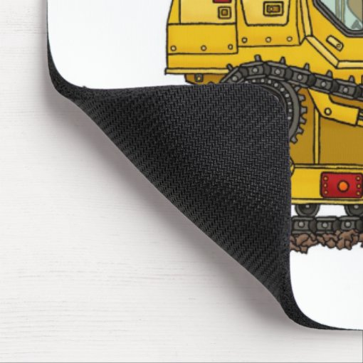 High Drive Bulldozer Dirt Mover Construction Mouse Mouse Pad | Zazzle