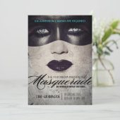 High-End Masquerade Party Invitation | Zazzle