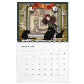 High Fashion & Anton Pieck Calendar | Zazzle