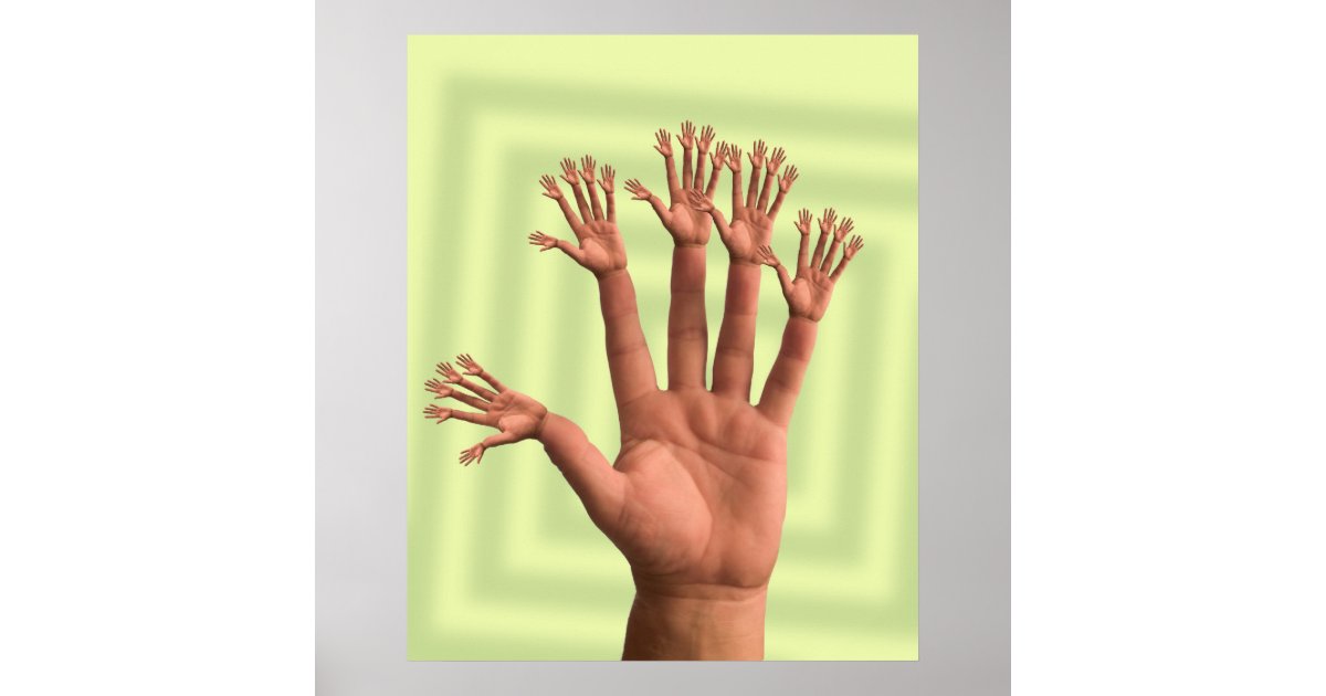 High Five Poster | Zazzle