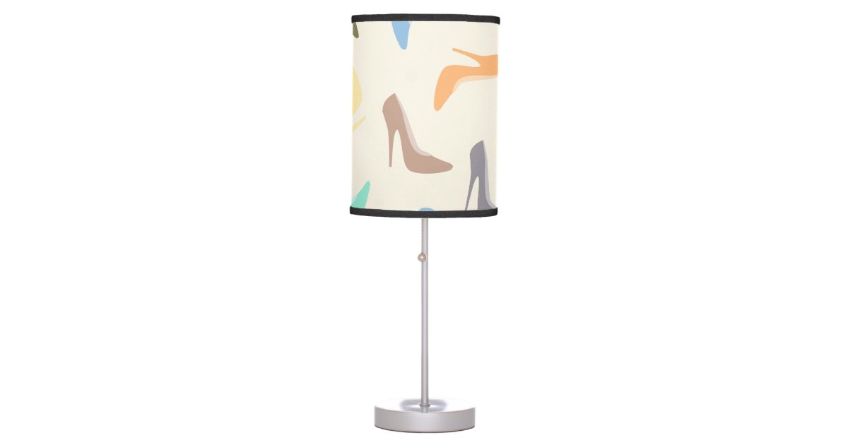 High Heel Shoes Art Table Lamp | Zazzle