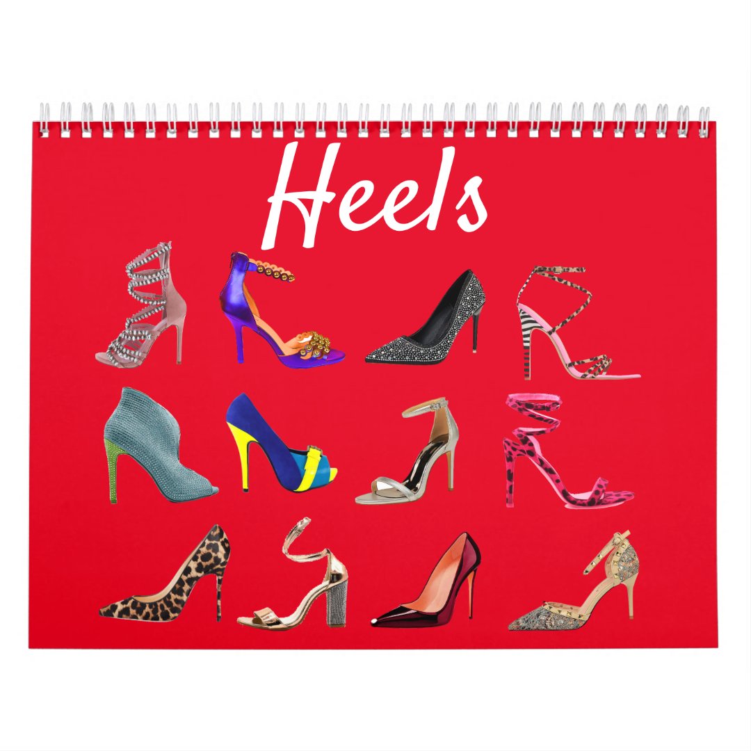 High Heels Calendar | Zazzle