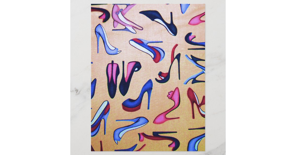 High Heels Shoes Pumps Collage Fashion | Zazzle