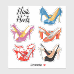 High Heels Sticker | Zazzle