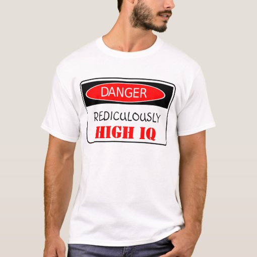 High IQ T-Shirt | Zazzle