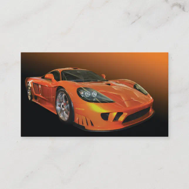 High Performance Auto Sales and Service Business Card | Zazzle