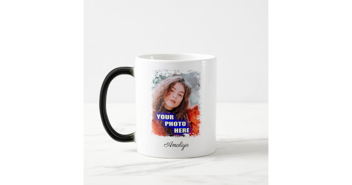 High-quality unique personalized print Morphing - Color Morph Mug | Zazzle