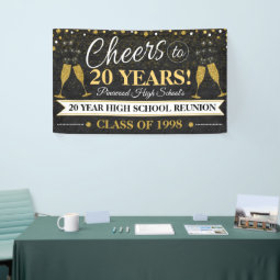 High School Class Reunion Banner | Zazzle