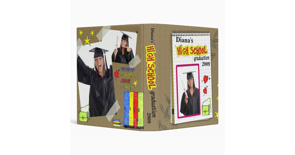 High School Graduation Binder | Zazzle
