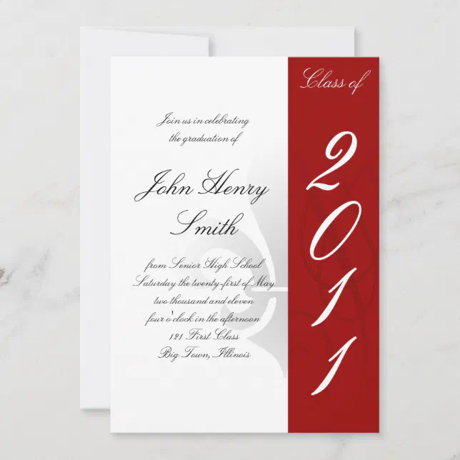 High School Graduation Invitation | Zazzle