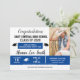 High School Graduation Party Ideas Blue Graduation Announcement | Zazzle