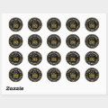 High School Reunion Class Of Custom Year Classic Round Sticker | Zazzle