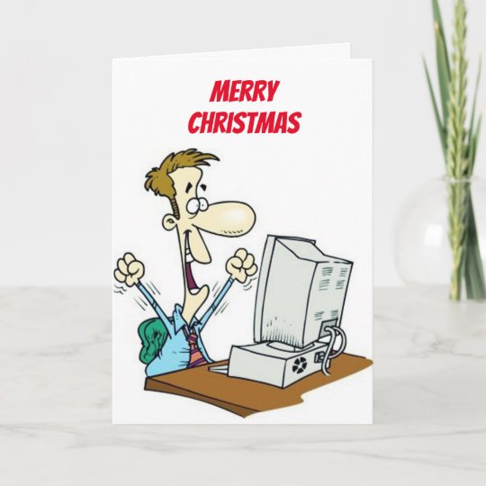 HIGH TECH**** CHRISTMAS WISHES CARD | Zazzle.com