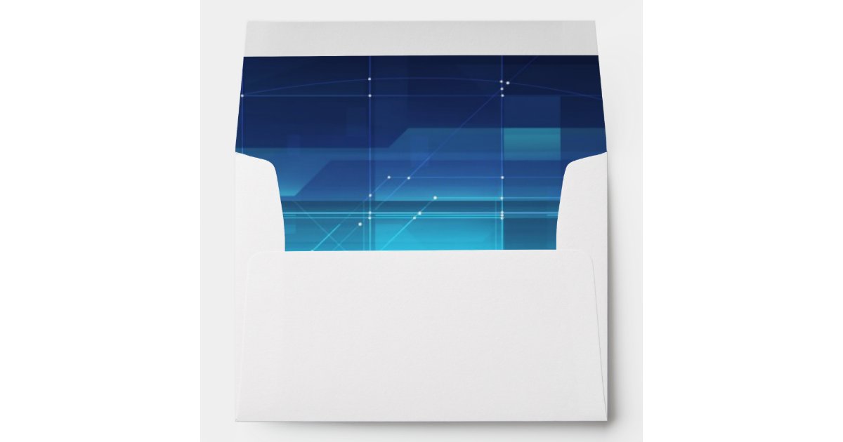High tech digital background envelope | Zazzle