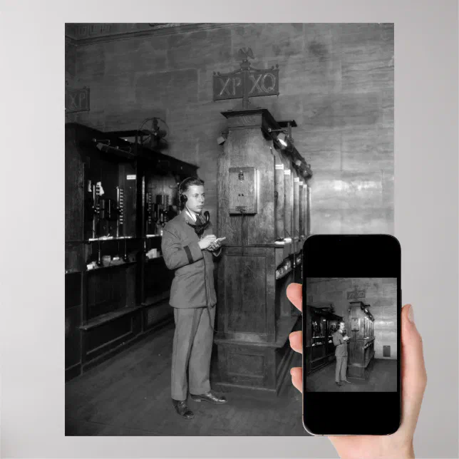 High Tech on Wall Street, 1928 Poster | Zazzle