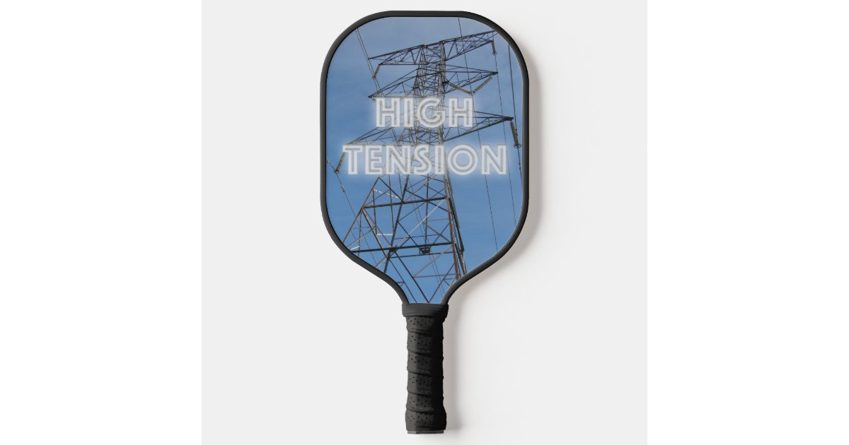 High Tension Tower Pickleball Paddle | Zazzle