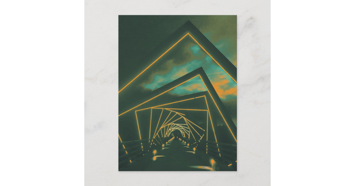 high trestle trail bridge postcard | Zazzle