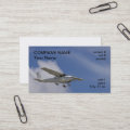 high wing light aircraft business card | Zazzle