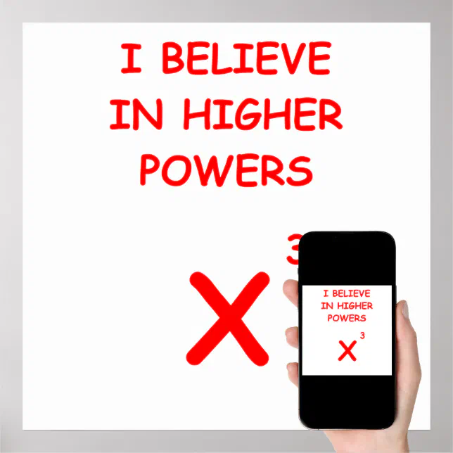 higher power poster | Zazzle