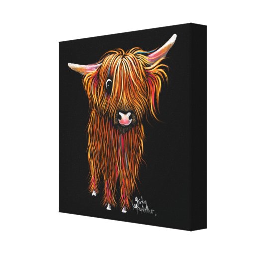 HiGHLaND CoW PRiNT ‘ PoRRiDGe ‘ SHiRLeY MacARTHuR | Zazzle