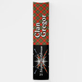 Highland Festival Clan Gregor MacGregor Tent Banner | Zazzle