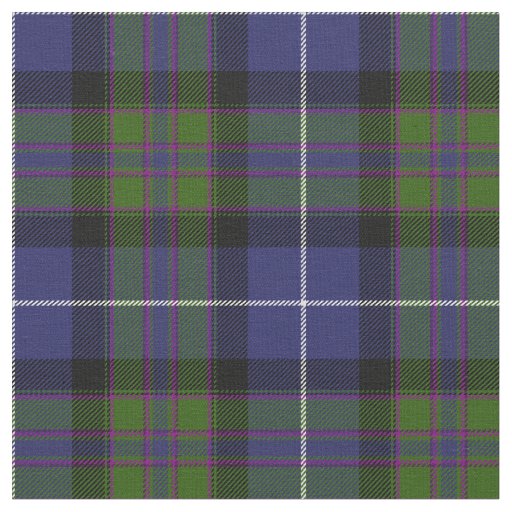Highland Pride Of Scotland Tartan Print Fabric | Zazzle