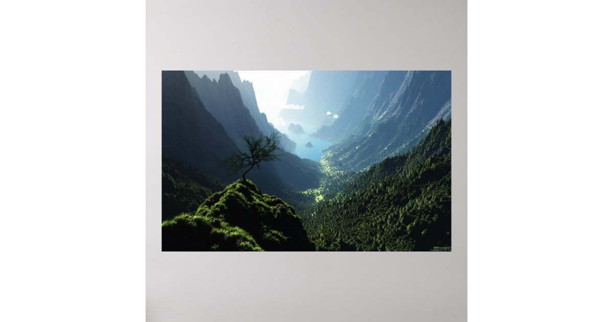 Highland Spring Poster | Zazzle