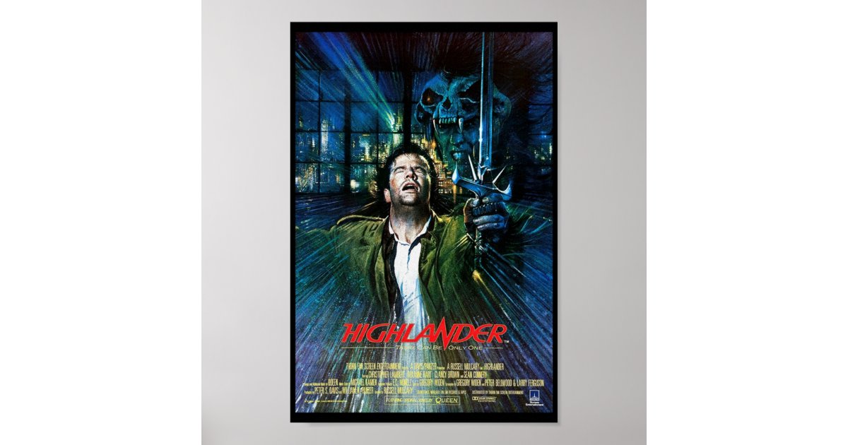 HIGHLANDER POSTER | Zazzle