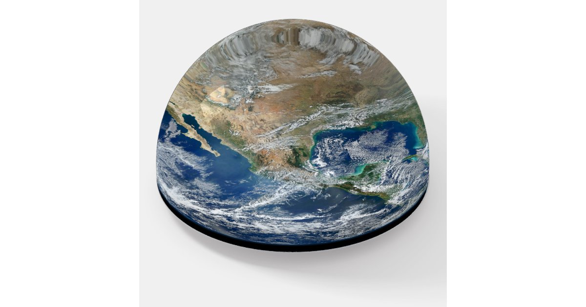 Highly Detailed Earth | Blue Marble Paperweight | Zazzle