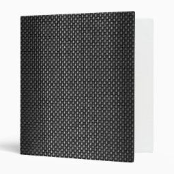 Highly Realistic Carbon Fiber Textured Binder | Zazzle