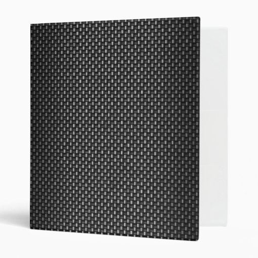 Highly Realistic Carbon Fiber Textured Binder | Zazzle
