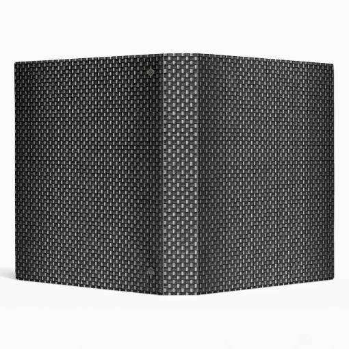 Highly Realistic Carbon Fiber Textured Binder | Zazzle