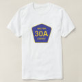 Highway 30A Walton County Florida sign shirt | Zazzle