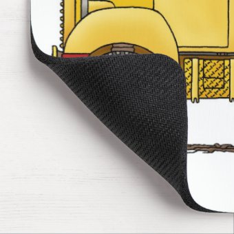 Highway Dump Truck Construction Mouse Pad | Zazzle