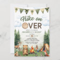Hike on Over Camping Birthday Invitation | Zazzle