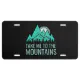Hiking License Plate | Zazzle