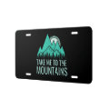 Hiking License Plate | Zazzle