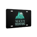 Hiking License Plate | Zazzle