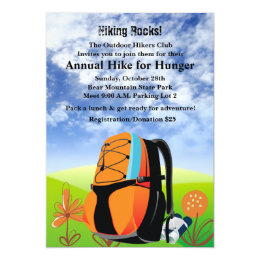 Hiking Invitations & Announcements | Zazzle