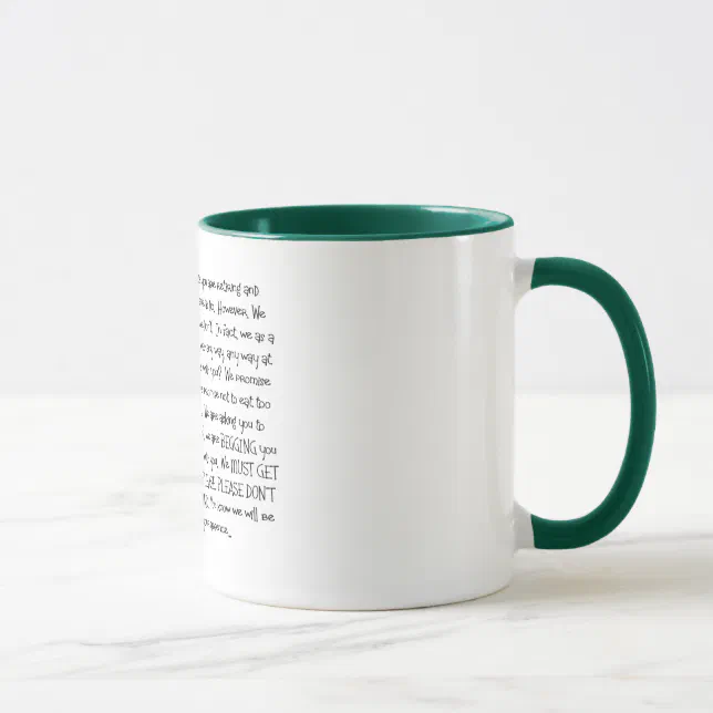 Hilarious Retirement Card--From The Gang! Mug | Zazzle